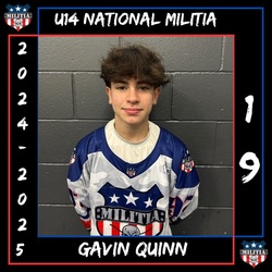 U14 National 1 Militia - 2024-2025 Regular Season - Roster